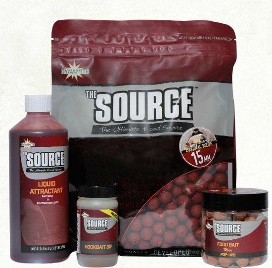 Dynamite Baits The Source Pre-Drilled Pellets 14mm 350 gr | bol