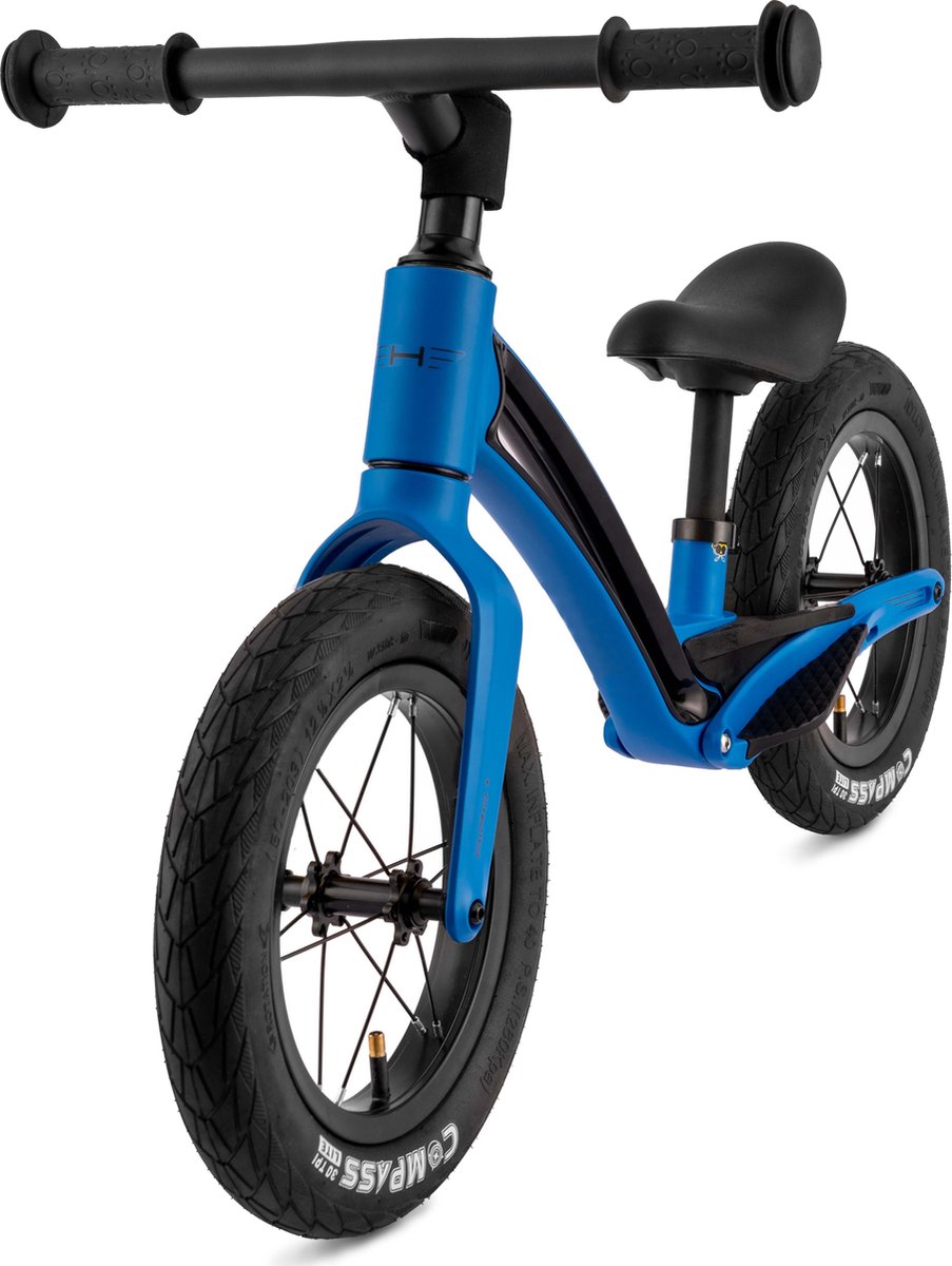 Hornit AIRO+ Loopfiets 12 inch - Blauw - Kinderen 1,5-5 jaar | bol.com