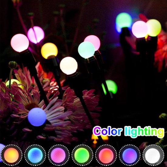 Solar Garden Lights Firefly - Multicolor - Solar Lichtbolletjes ...