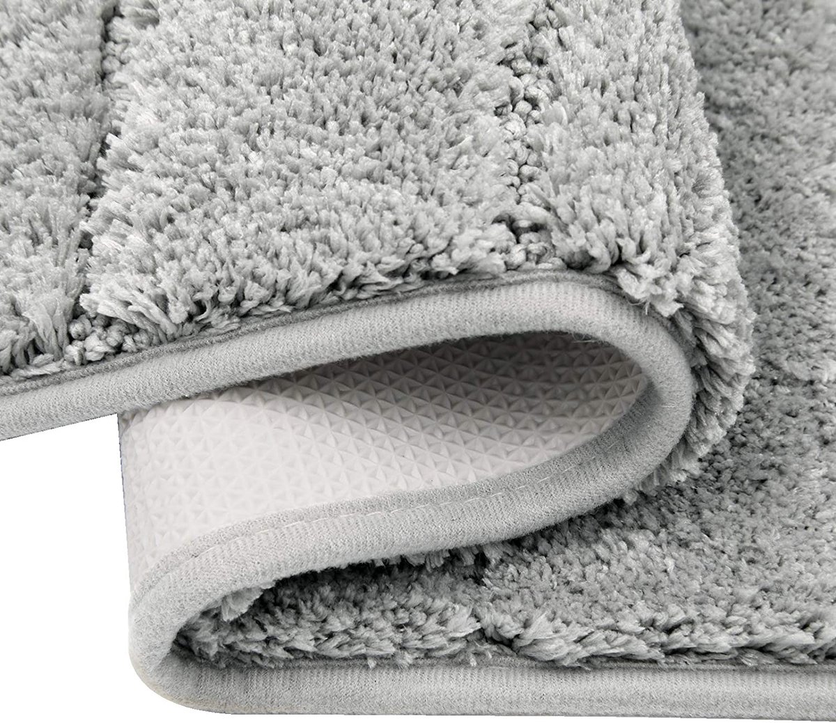 U'Artlines Set van 2 badmatten, antislip, absorberend, fluffy ...