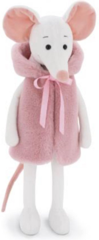 Orange Toys knuffel Fluffy de muis met bontjas | bol.com