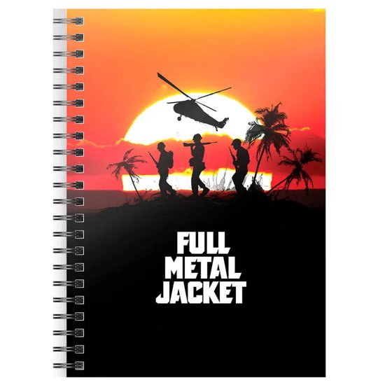 Full Metal Jacket A5 notebook | bol.com