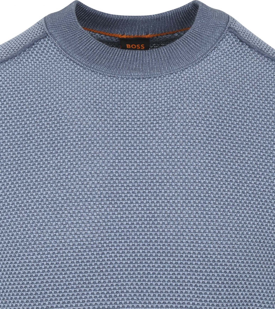 Hugo Boss - Akopak Trui Blauw - Maat XL - Slim-fit | bol.com