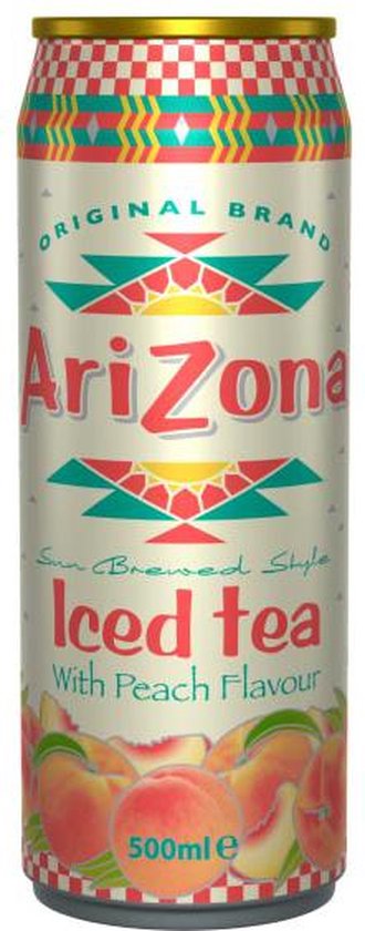 AriZona Iced Tea Peach 12x500ml | bol.com