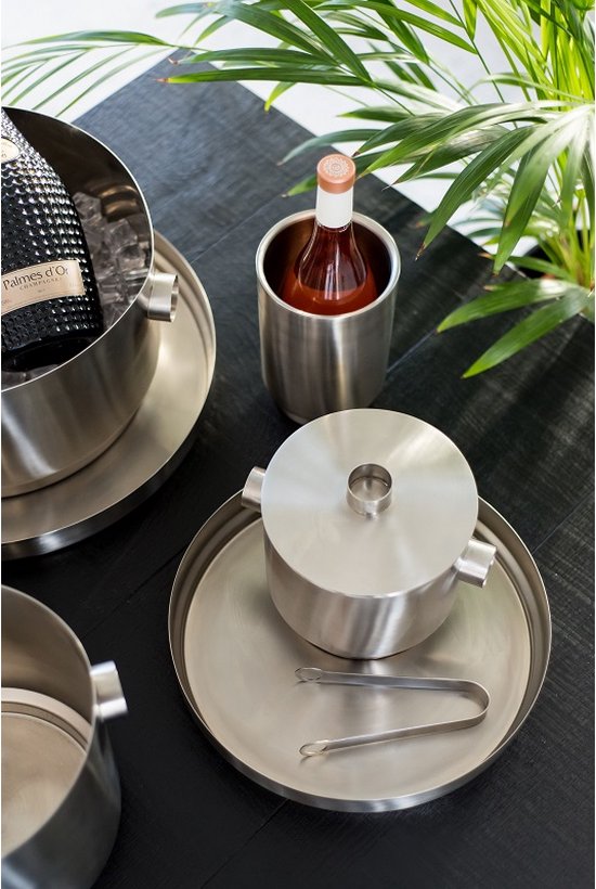 XLBoom - RONDO Tray Medium - Dienblad van RVS - Ø45cm | bol.com