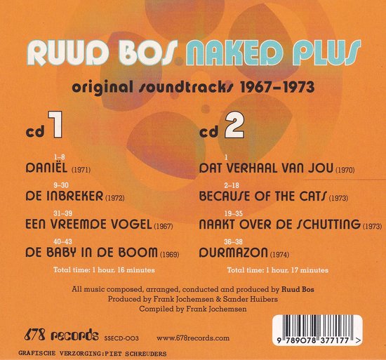 Naked Plus, Ruud Bos | CD (album) | Muziek | bol