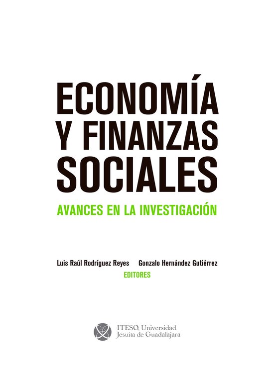 Economía y finanzas sociales (ebook), Luis Raúl Rodríguez Reyes | 9786078768929 | Boeken | bol
