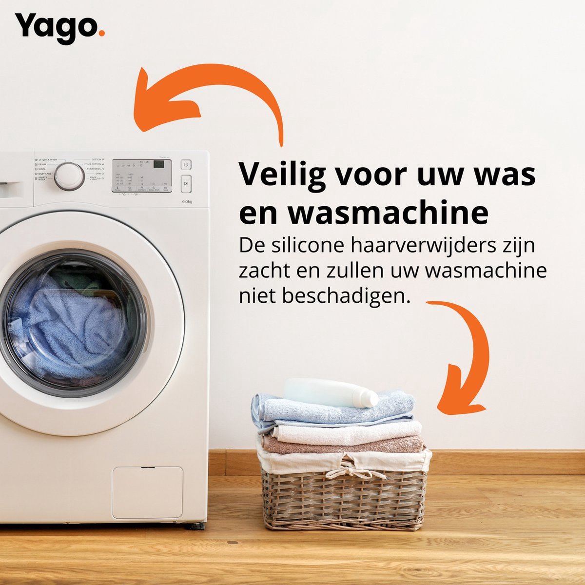 Haarverwijderaar voor op kleding of in de wasmachine en droger | 2 ...