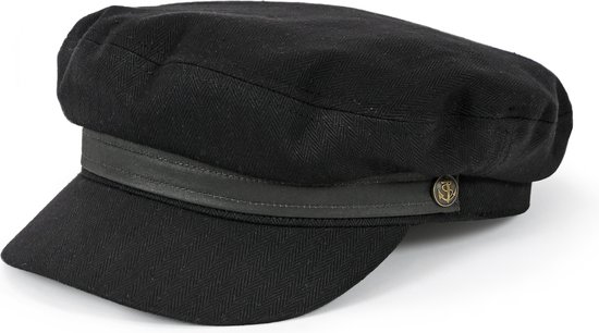 MADSea Elbe Zeeman Visgraat - Zwart - Flat Caps | bol