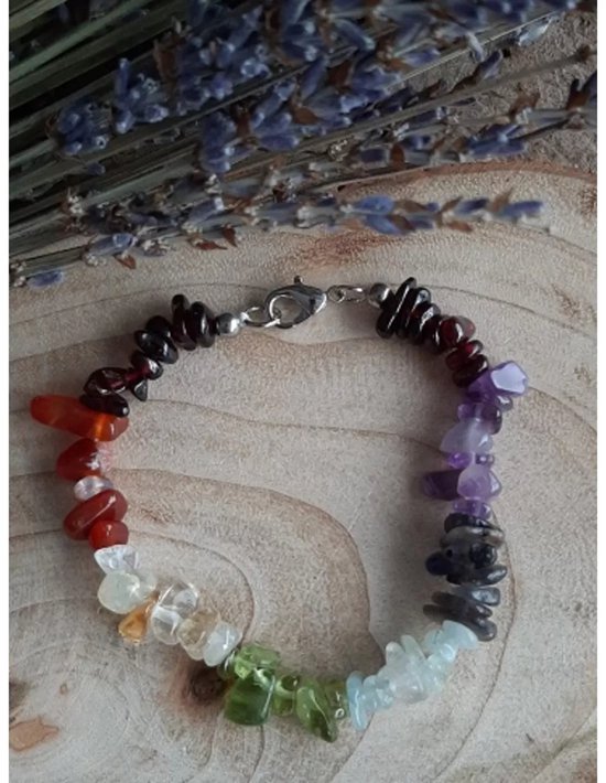 Split armband Chakra met slotje Ruben Robijn | bol.com