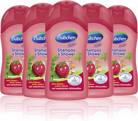 Bübchen® | 5 x 50 ml Kinder Shampoo & Douchegel 2 in 1 | Miniflacon ...