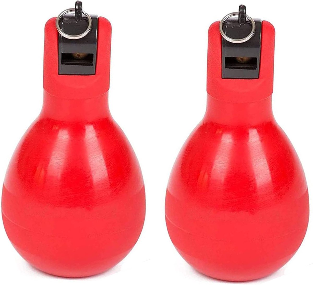 2 Stuks - Draagbare Hand Fluit - Knijpfluit - Sportfluit - Voetbalfluit ...