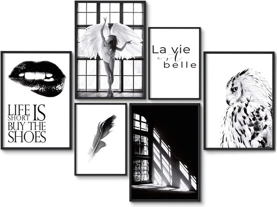 Heimlich® Premium Poster Set - ZONDER Frame - Stijlvolle set met ...