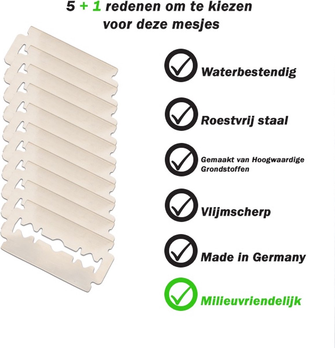 Cosity Blades - Double Edge Safety Razor + 20 Scheermesjes | bol.com