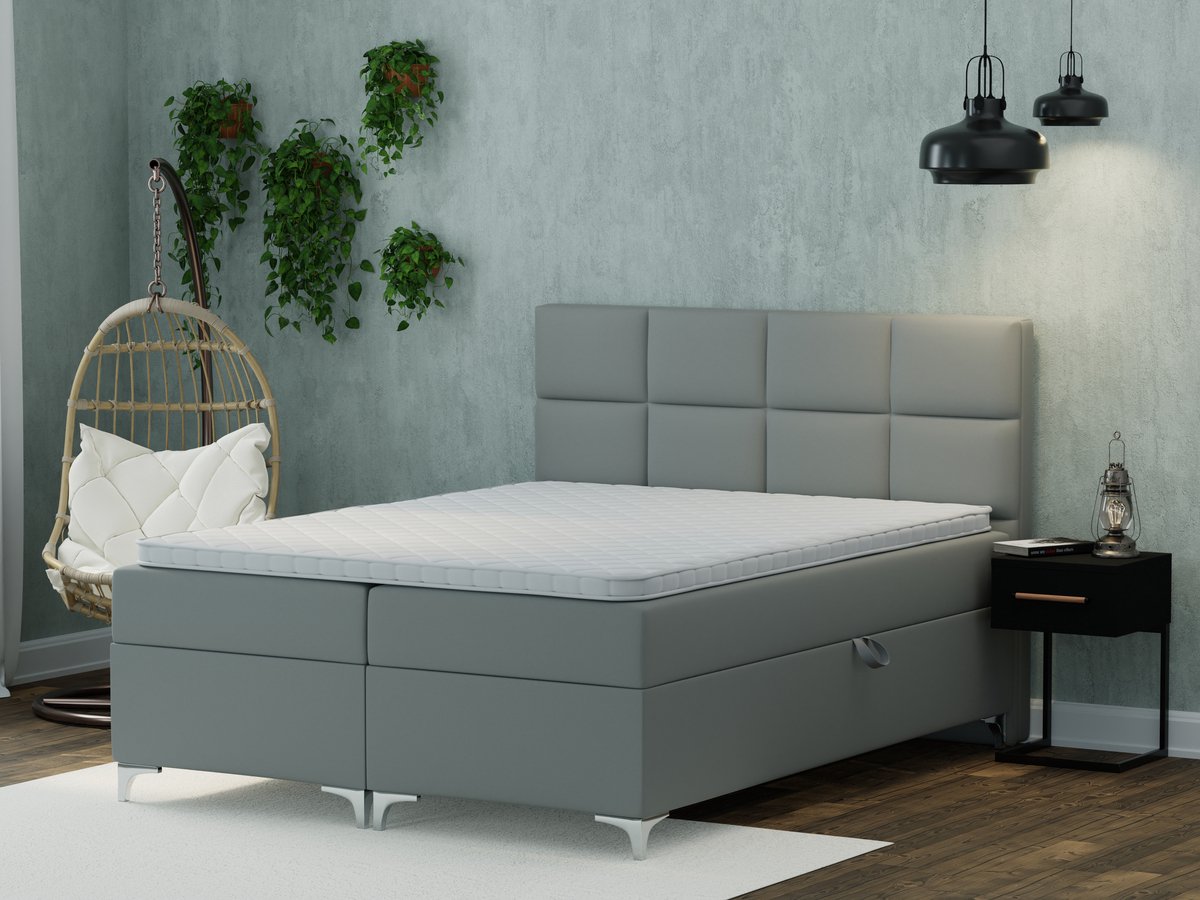 Springcrest® Luxe Boxspringset met Opbergruimte + Topper - Bed ...