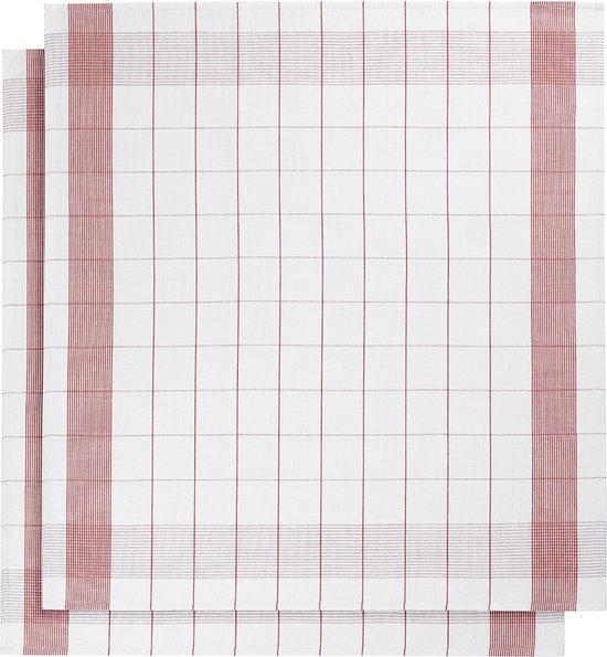 De Witte Lietaer Theedoek Glazendoek - 2 stuks - 68 x 68 cm - Katoen ...