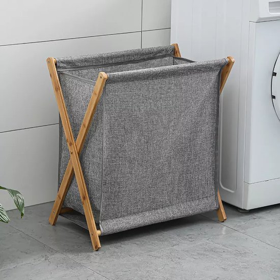 LapisBrands Wasmand - Opbergmand - 100L - Opvouwbaar - Wasmanden ...