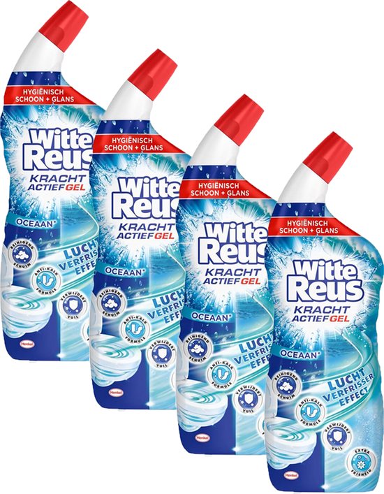 Witte Reus WC Gel Oceaan 4 x 700 ml | bol.com