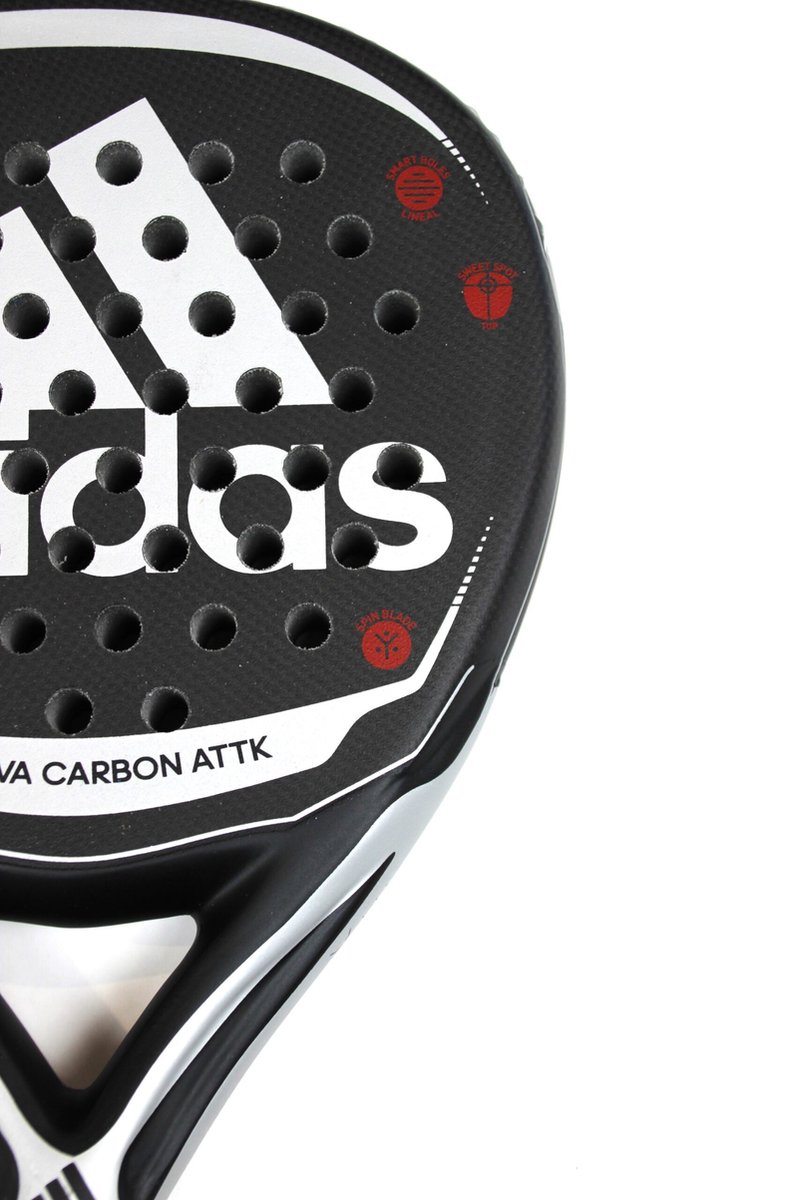 adidas padel racket - Essnova Carbon ATTACK - Zwart/Grijs | bol