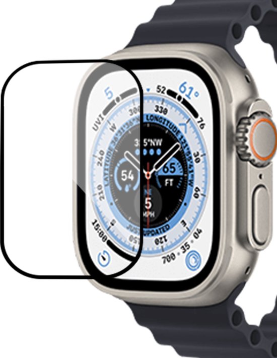 Screenprotector geschikt voor Apple Watch Ultra / Ultra 2 - Folie ...