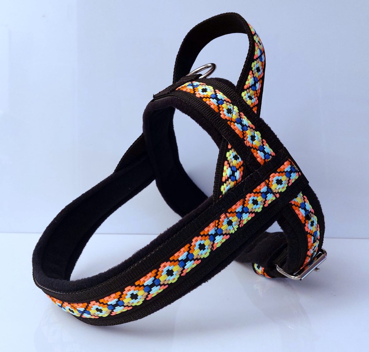 T tuig Ibiza zwart anti trek hondentuig | bol.com