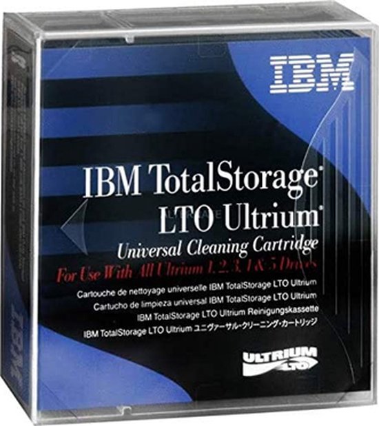 IBM 08L9124 Ultrium 1/LTO Cleaning Cartridge | bol.com