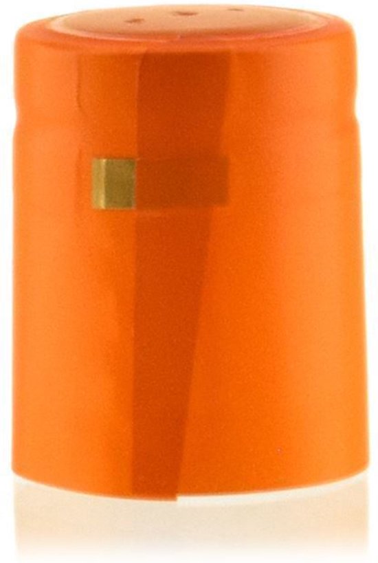 Ornina - 10 stuks oranje krimpcapsules - wijn afsluiter | bol
