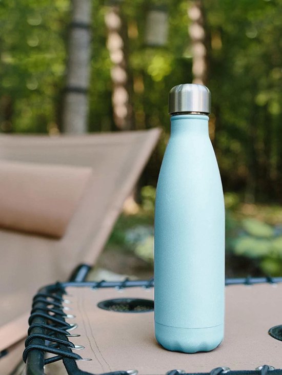 Stalen Waterfles / roestvrijstalen geïsoleerde fles / zwarte water fles ...