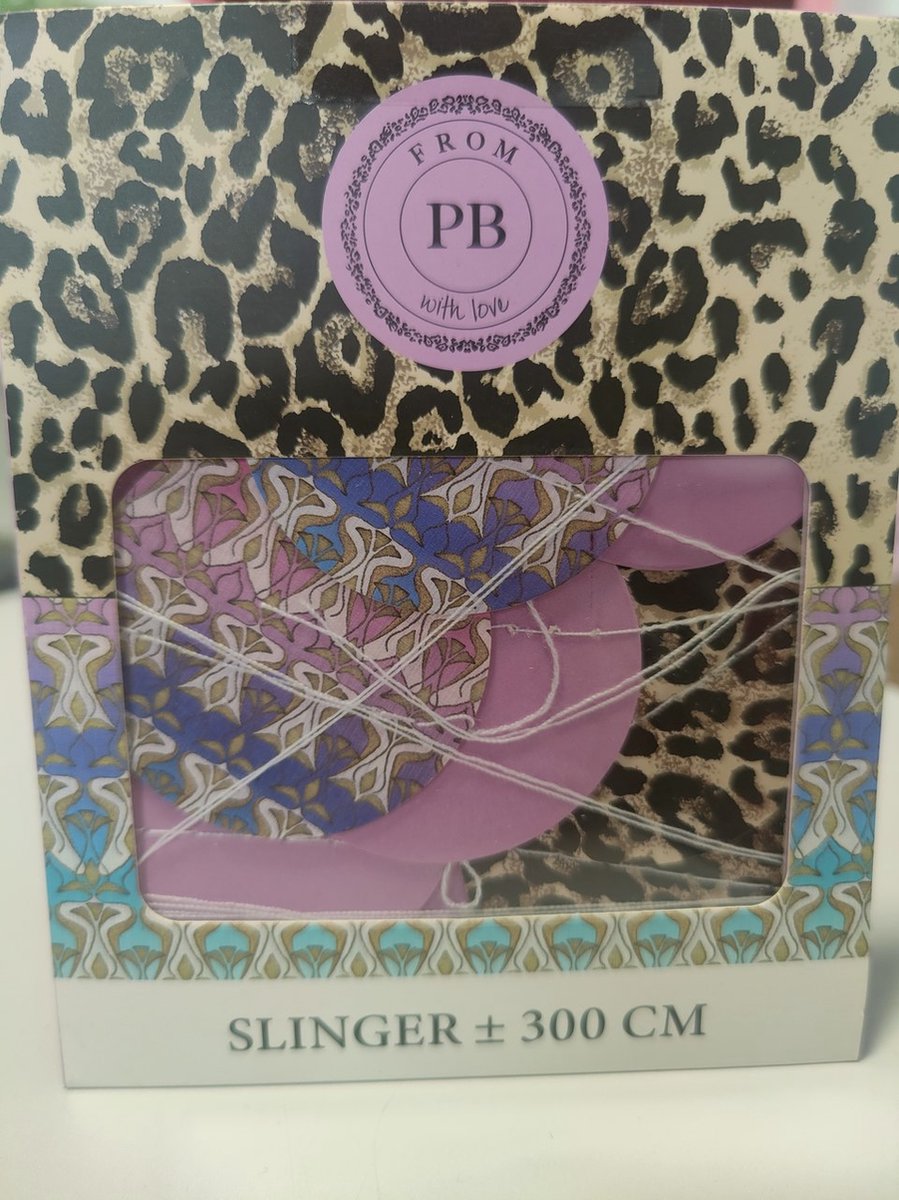 Luxe Slinger Panter print- 300 cm - Luxe Slinger set - Rondjes ...