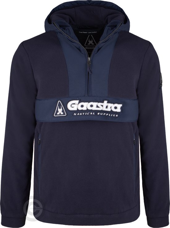 Gaastra Anorak hoodie logo sweater Vancouver Donkerblauw | bol.com