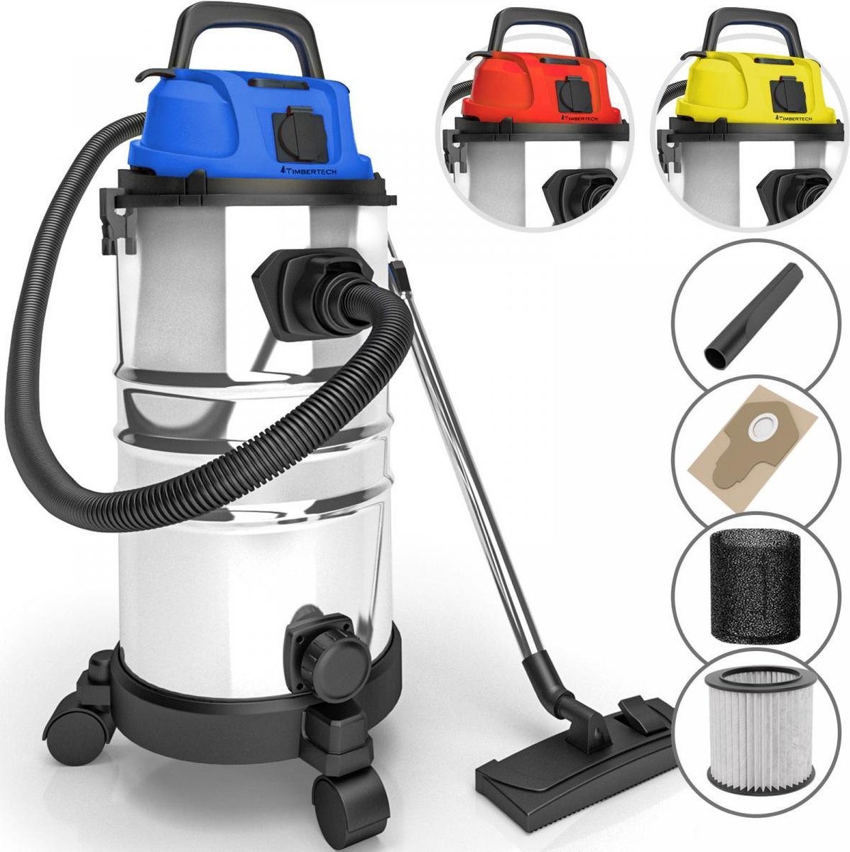 GoodVibes - Industriële Stofzuiger - Droogzuiger - Blaasfuncite ...