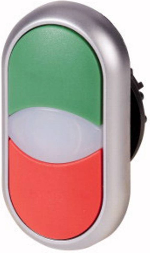 Eaton M22-DDL-GR Dubbele drukknop Groen, Rood 1 stuk(s) | bol