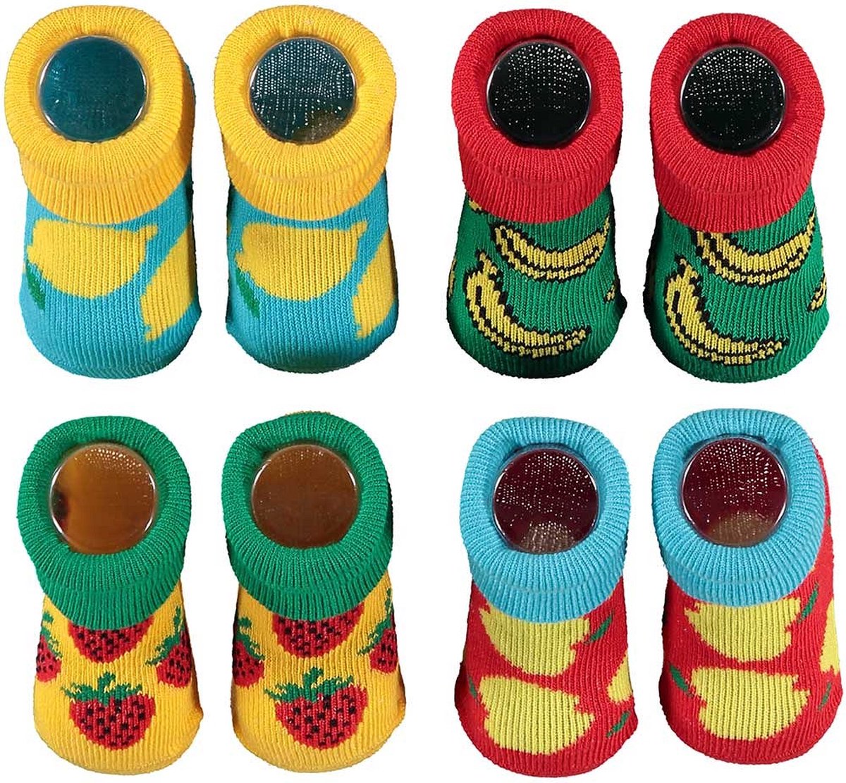 Apollo | Baby Sokken | Giftbox Fruit | Multi Color | 0/6 Maanden ...