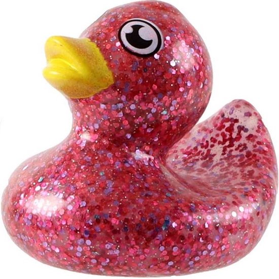 Glitter bad eendje - 1 exemplaar - bud duck - uitdeelcadeaus - bad ...