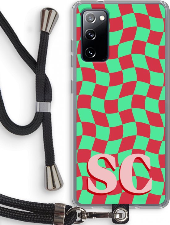 Gepersonaliseerd - Case Company® - Samsung Galaxy S20 FE / S20 FE 5G hoesje met Koord... | bol.com