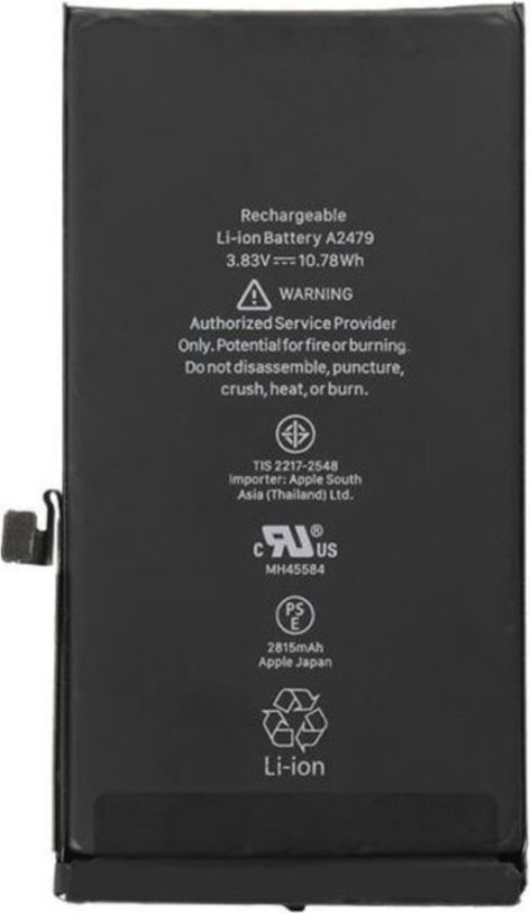 iPhone 12 Mini Batterij Origineel Inclusief gereedschapssetje ...
