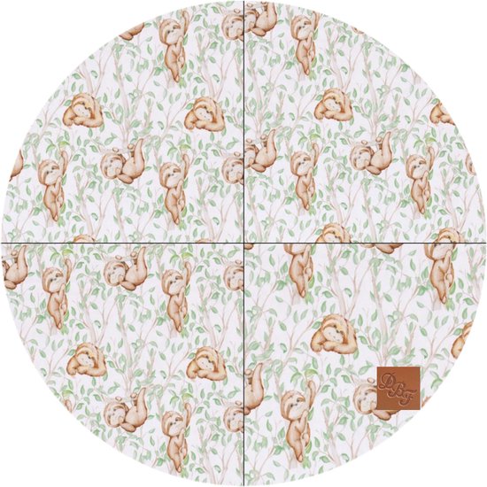 Boxkleed rond luiaard | bol.com