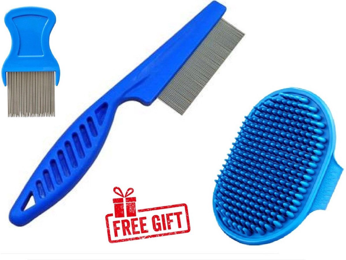 Vlooienkam - Luizenkam - Vlooien - Luizen - Voor hond - Voor kat - Voor ...