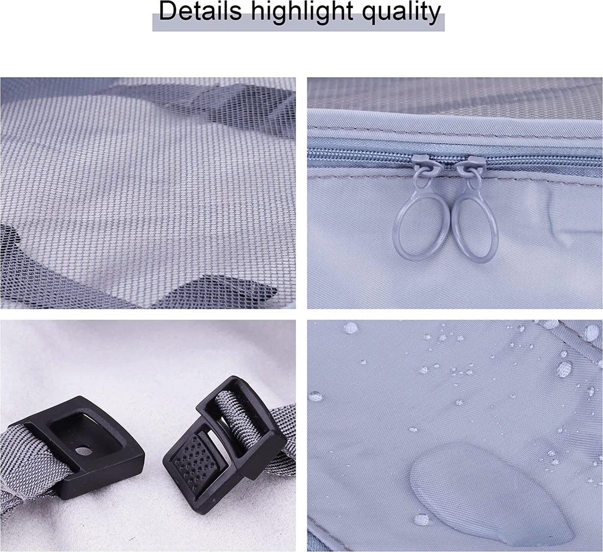 Packing Cubes Set Kleding Organizer Voor Reis Koffer Opbergzakken Voor ...