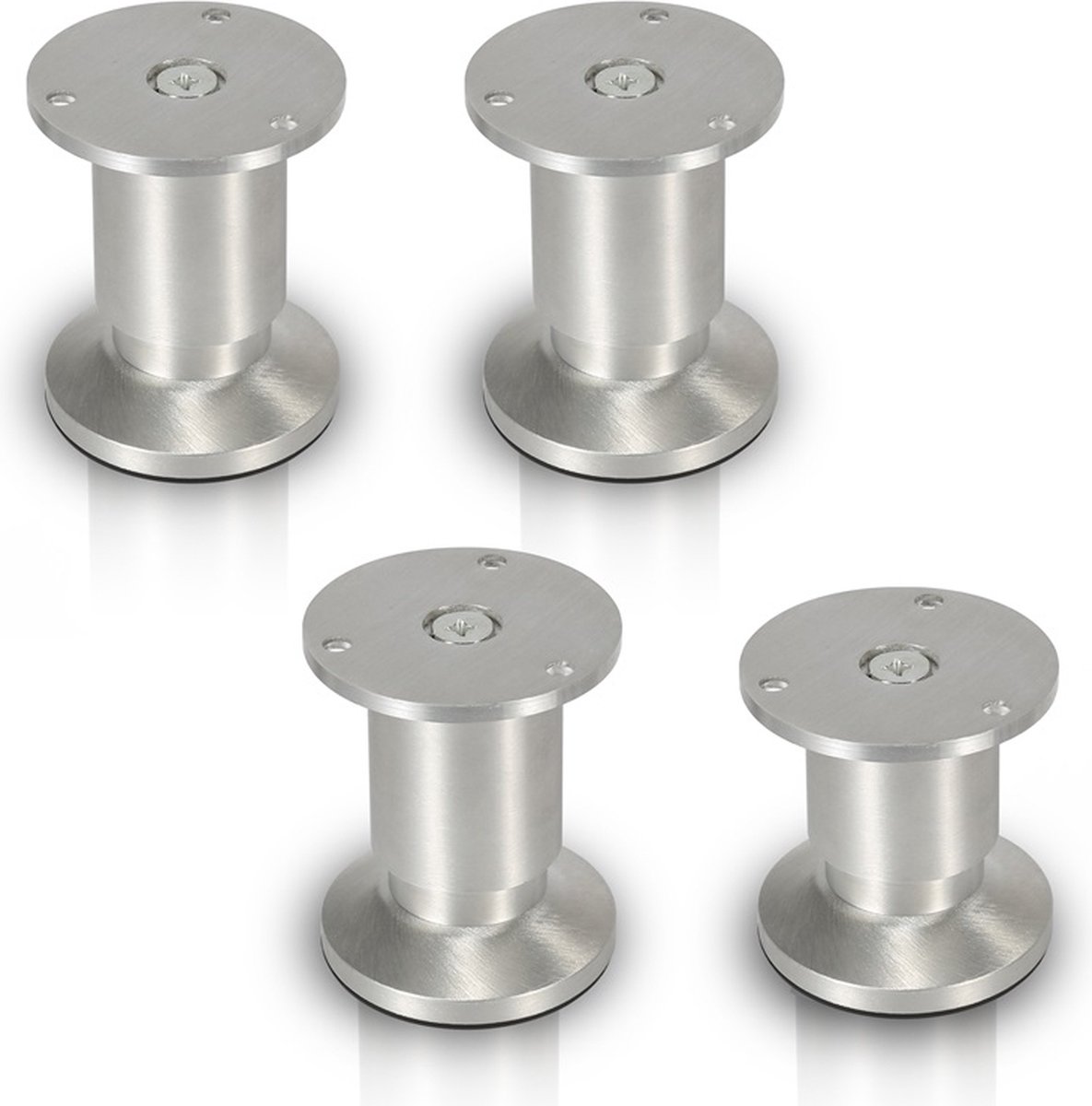 Verstelbare Meubelpoten - Bankpoten Rond - Meubel Poten voor Kast ...