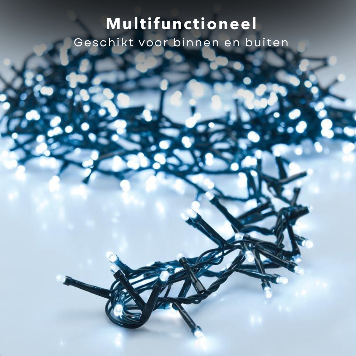 Cheqo® Kerstboomverlichting - Micro Clusterverlichting - Kerstlampjes ...