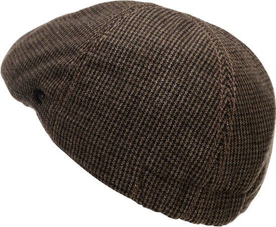 camel active Flat cap van wolmix - Maat menswear-M - Bruin | bol