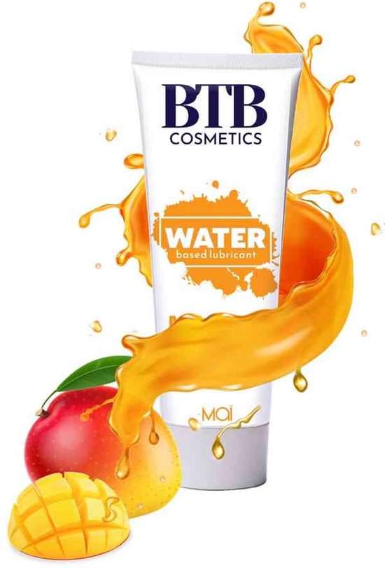 BTB WATER BASED FLAVORED MANGO LUBRICANT 100ML | bol.com