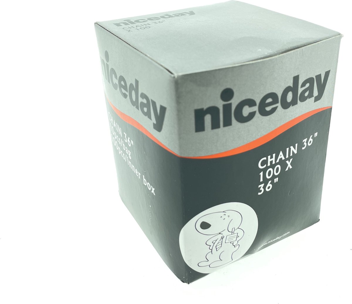 Niceday Ketting 36" (91,44 cm) doosje van 100 stuks | bol.com