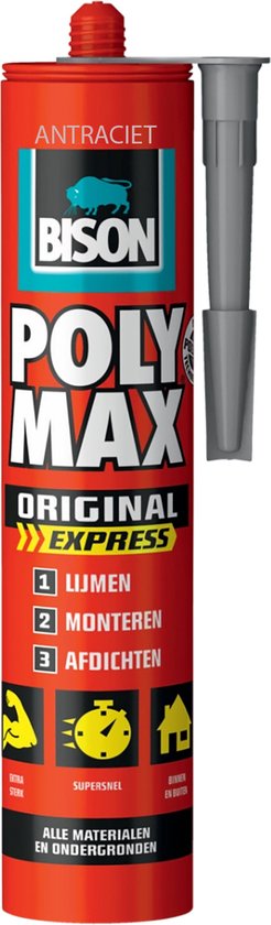 Bison - Polymax - Poly Max - Original Express - ANTRACIET | bol