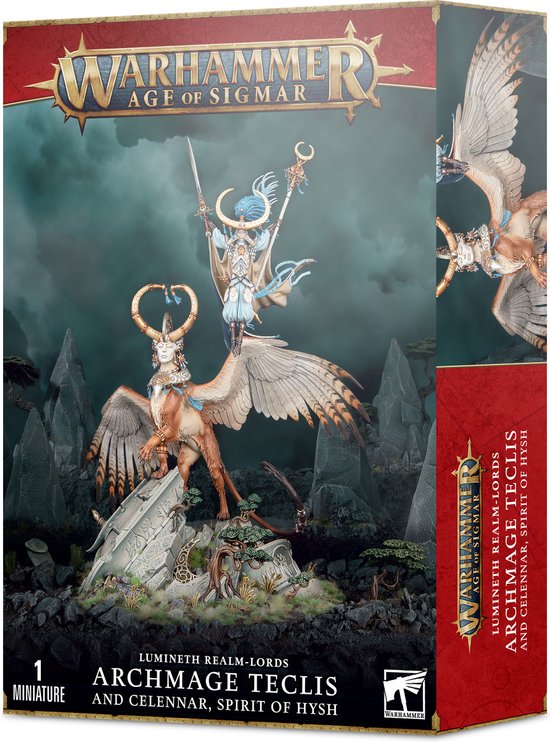 Warhammer Age of Sigmar - Lumineth Realm-Lords Archmage Teclis | bol.com