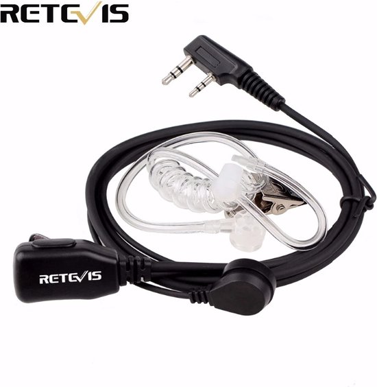 PTT Mic Police - Pinganillo Earpiece Walkie Talkie Headset For Kenwood ...