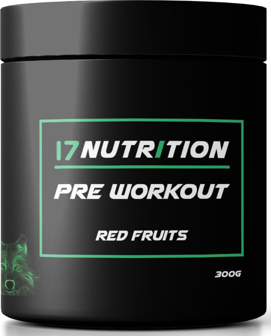 Pre-Workout Red Fruits 300G - 17 Nutrition | bol
