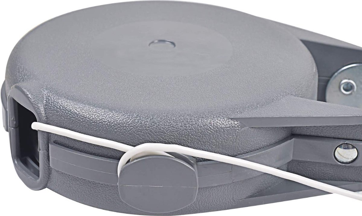 Castagnola Waslijn uittrekbaar - Waslijndraad - 12 meter - Wasdraad ...