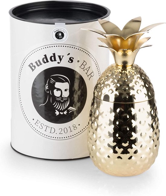 Buddy´s Bar - 1 Ananas cocktailbeker, 450 ml, Pineapple mok ...
